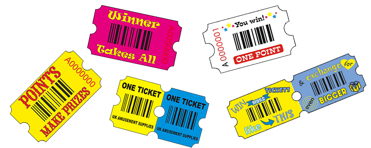 UK Amusement Supplies | Lowest Price Redemption Tickets for Arcades